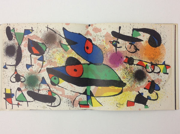 MIRO - Miró Sculpture - Complete with Two Lithographs ...